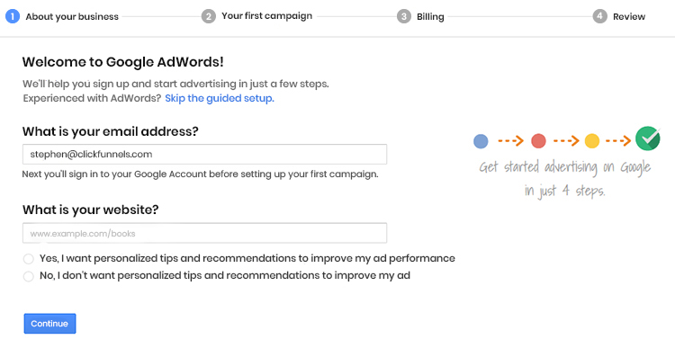 How To Launch Your First AdWords Ad Starting At $5/Day