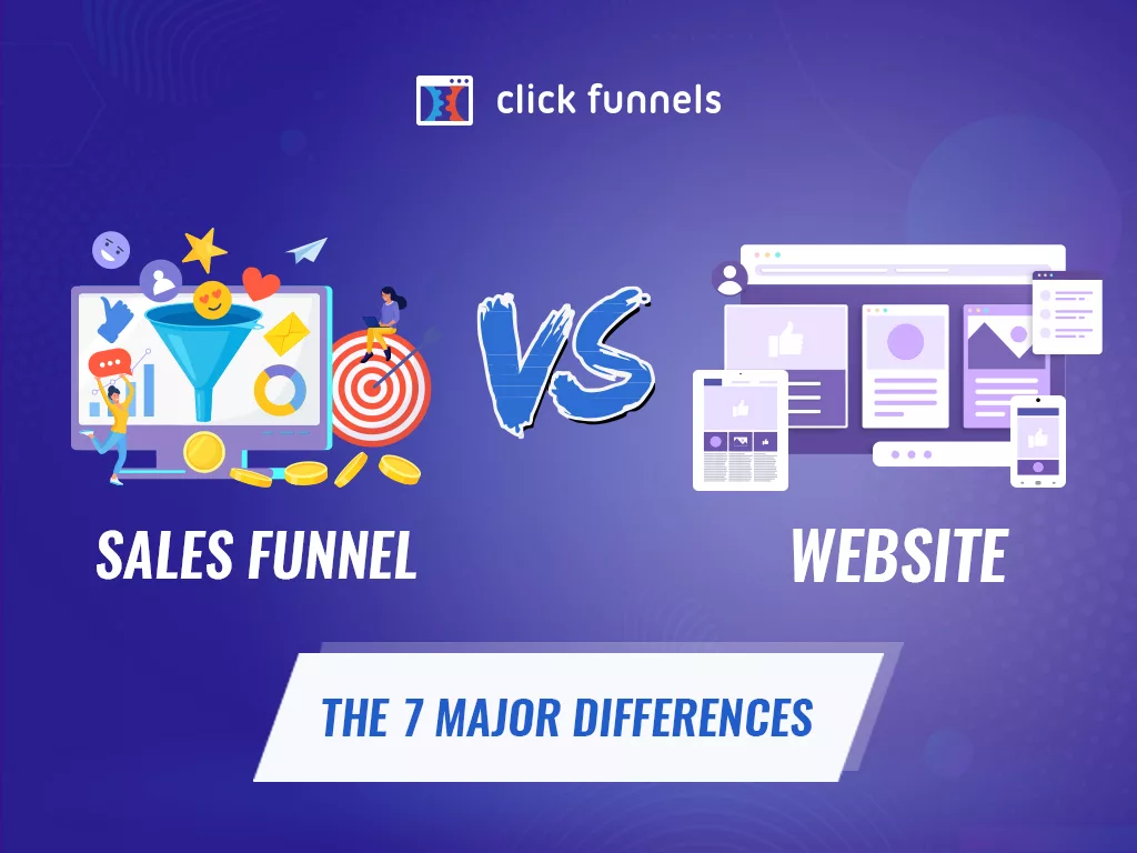 Sales Funnel vs Website: 7 Major Differences In 2025